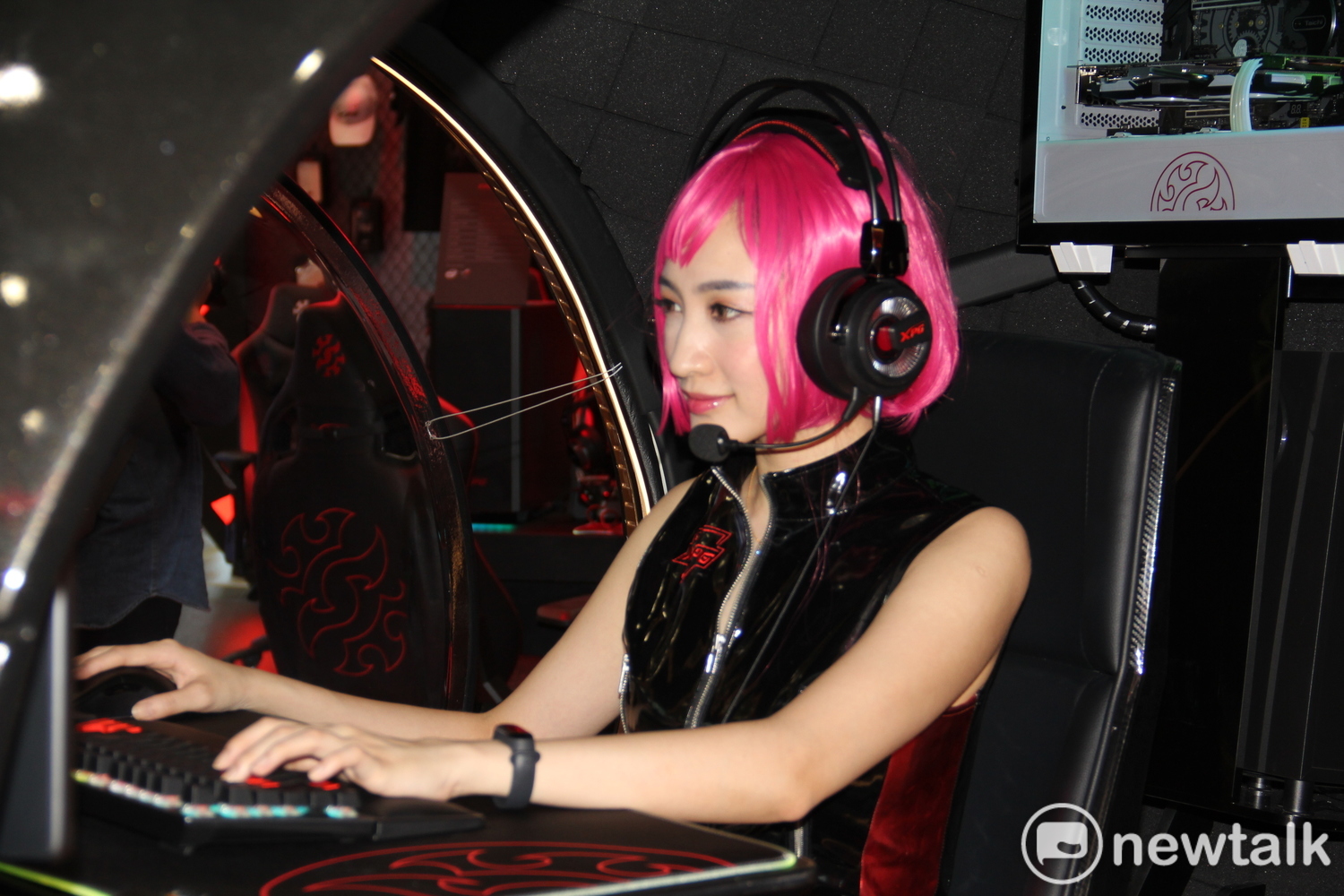 COMPUTEX最吸睛！XPG用電競體驗艙展現產品硬實力 | 科技 | Newtalk新聞