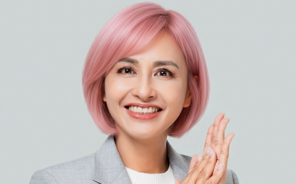 迎BP陳其邁帶起粉紅頭貼風潮 邱議瑩換同款笑問：這樣可以進立法院嗎？ | 政治 | Newtalk新聞