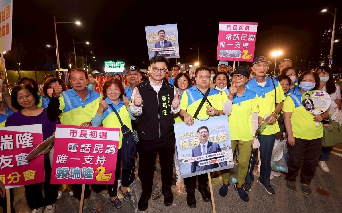 初選倒數續走基層 賴瑞隆誓當「魄力市長」接棒陳其邁 | 政治 | Newtalk新聞