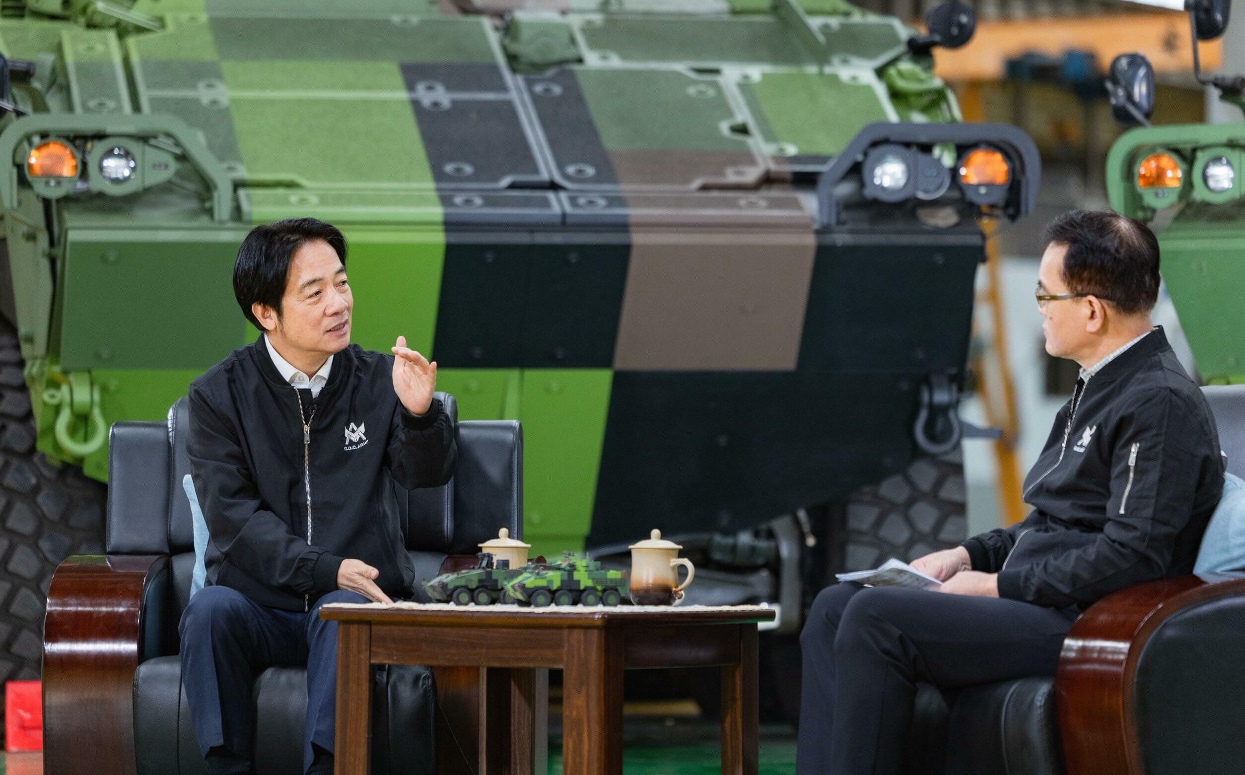 新聞專訪直擊國防第一線 賴清德：台灣絕不投降 和平一定要靠實力 | 政治 | Newtalk新聞