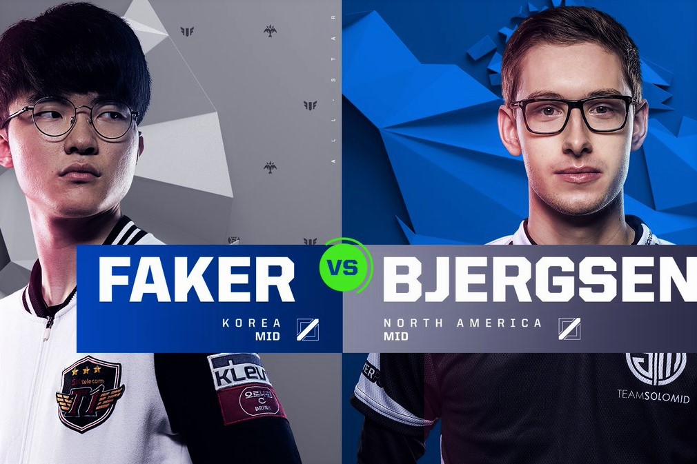 英雄聯盟明星賽》中路殺神對決 Bjergsen戰勝大魔王Faker | 電競 | Newtalk新聞