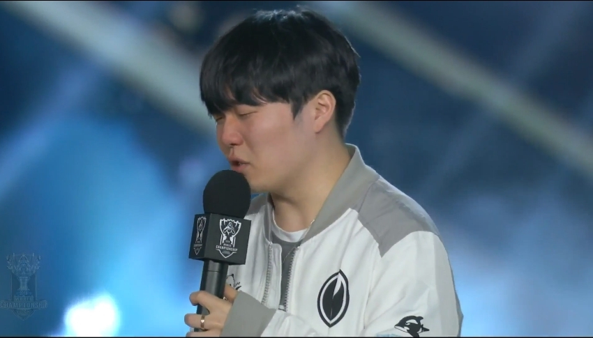 英雄聯盟世界賽》選手生涯五年終奪冠！IG Rookie：渴望這座冠軍很久了 | 電競 | Newtalk新聞