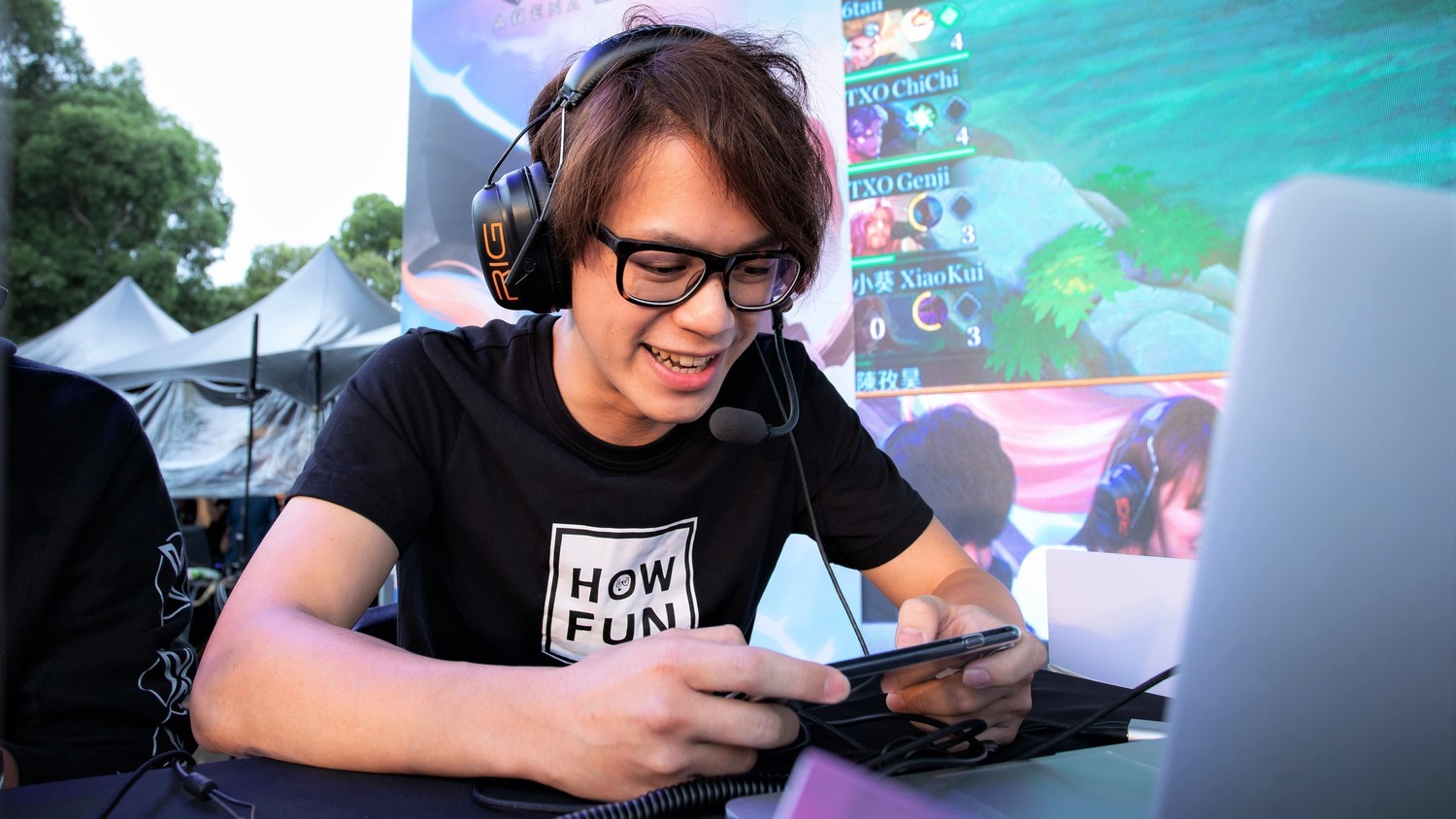 《傳說對決》明星賽擠爆華山！HOWHOW一枝獨秀攻破Hanzo主堡 | 電競 | Newtalk新聞