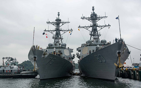 美軍DDG-76、DDG-83加入第7艦隊序列 西太平洋「現況」仍缺航母 | 國際 | Newtalk新聞