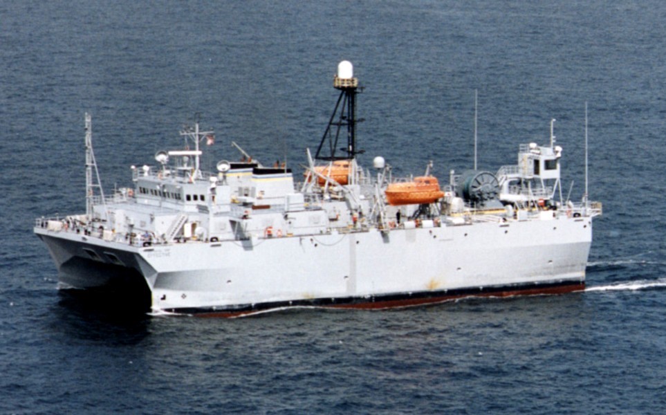 南海態勢感知：美軍海監船「有效號」西沙東北海域高強度作業 | 中國 | Newtalk新聞