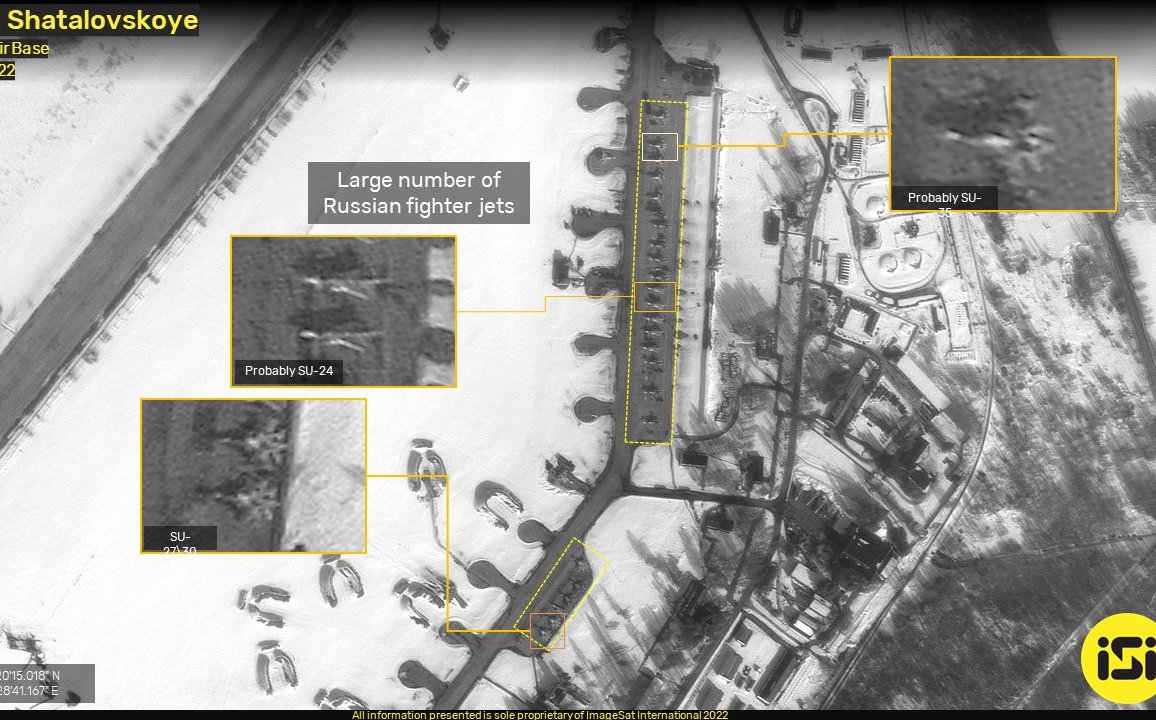 俄羅斯空軍集結？基地衛星照曝光 多種、大量戰機進駐 | 國際 | Newtalk新聞