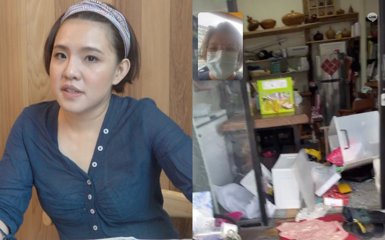 (影)地震恐怖畫面曝！Hold住姐PO玉里老家狂搖瞬間 網驚：好衝擊 | 網紅 | Newtalk新聞