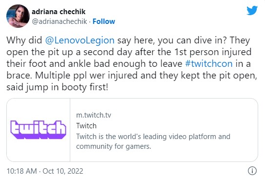 Twitch年度盛會大出包！實況主跳進海綿池竟「摔斷背部」 | 網紅 | Newtalk新聞