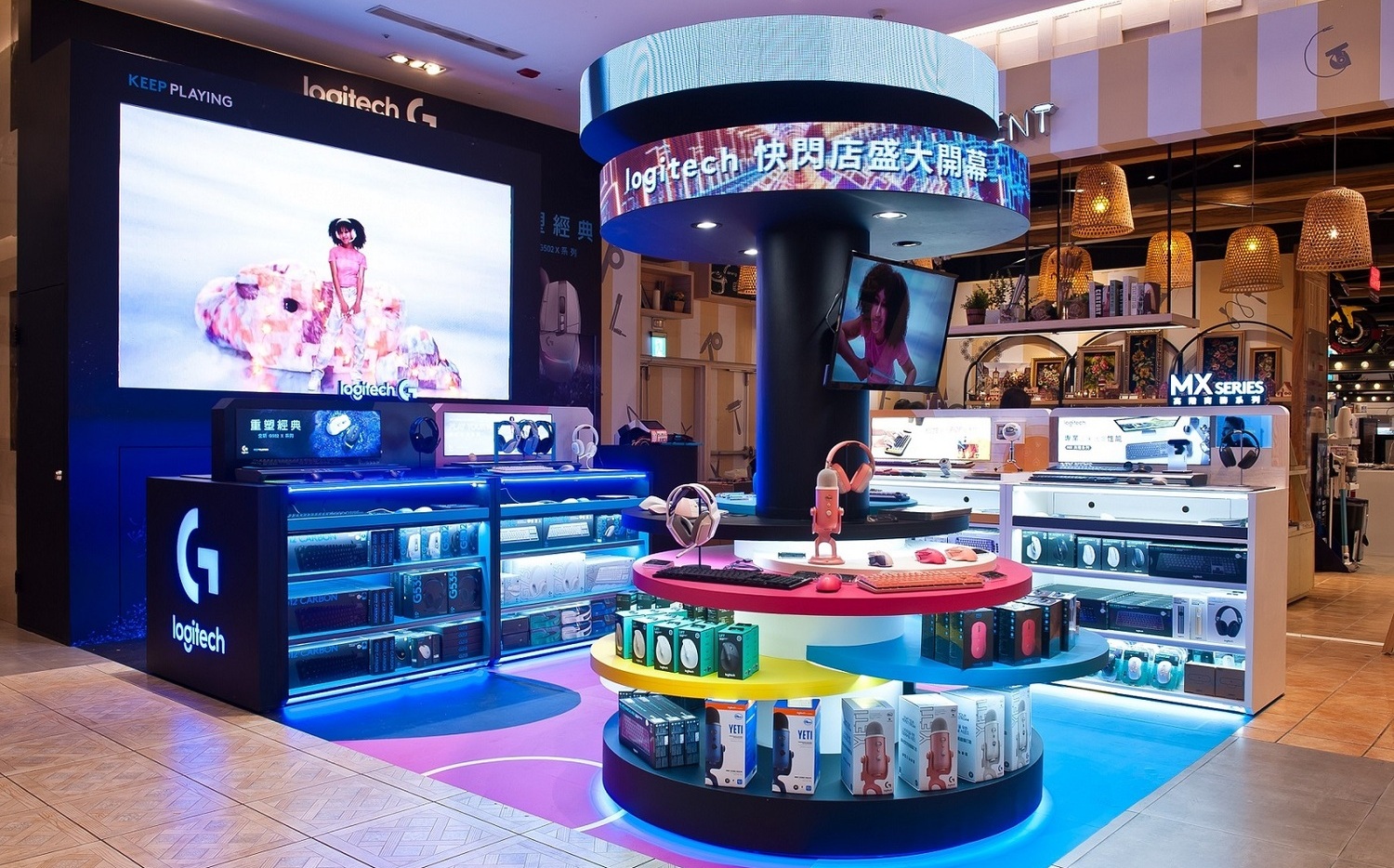南台灣第一家！Logi Store 快閃店正式開幕 | 電競 | Newtalk新聞