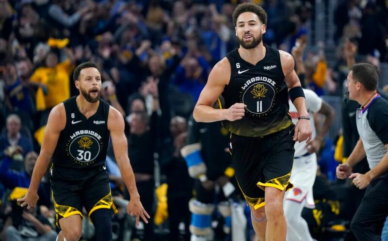 NBA／熟悉的「浪花兄弟」！Curry、K湯合進17三分砍74分 | 體育 | Newtalk新聞