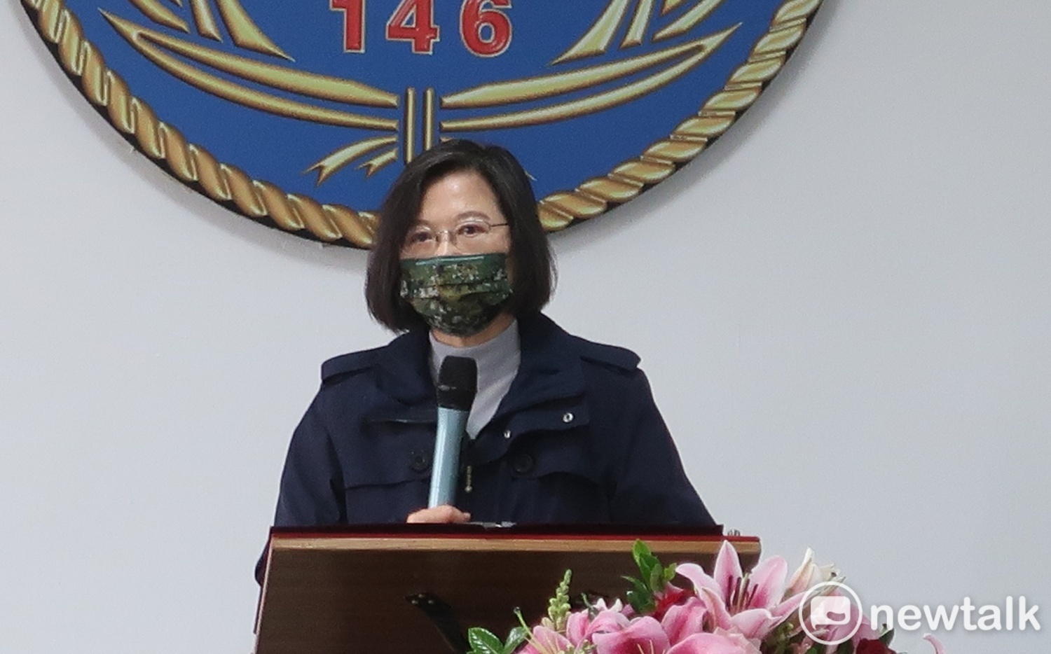 視察實戰化射擊 蔡英文： 當兵這一年，絕不是浪費一年 | 政治 | Newtalk新聞
