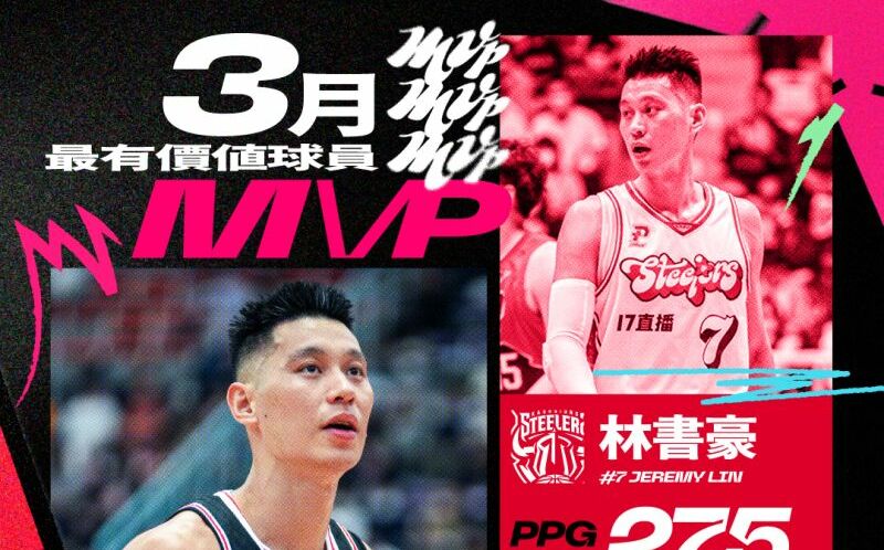 林書豪奪3月MVP 率鋼鐵人奪4勝 | 體育 | Newtalk新聞