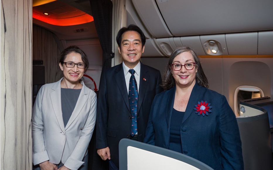 賴清德抵達紐約畫面曝光！AIT主席未到場 改由「她」接機 | 政治 | Newtalk新聞