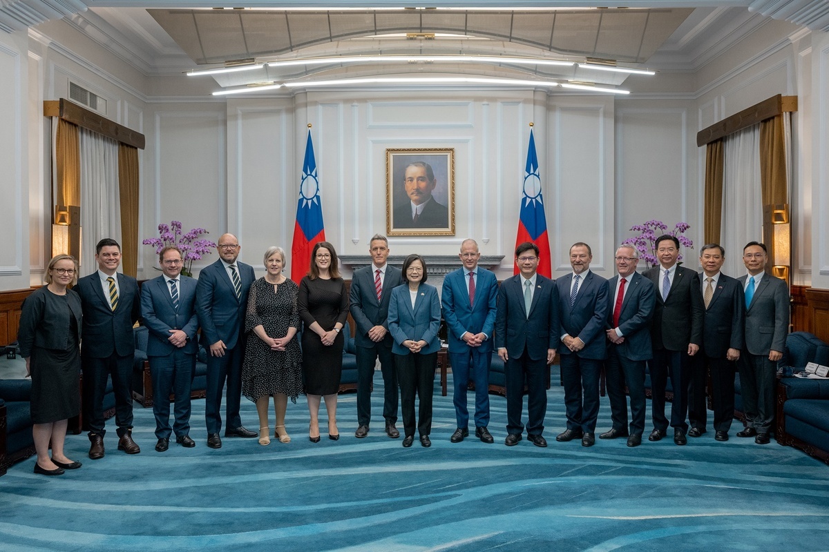 蔡英文接見澳洲議員：盼支持台灣加入CPTPP | 政治 | Newtalk新聞