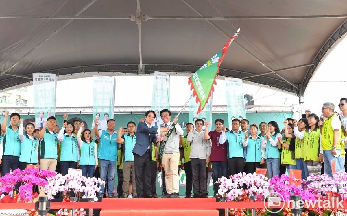 郭國文聯合競總湧入破5000人 賴清德直呼全國最大場 | 政治 | Newtalk新聞