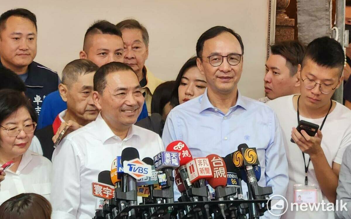 柯文哲副手要韓不要侯？ 朱立倫曝：柯那天講的是「兩位女生」 | 政治 | Newtalk新聞