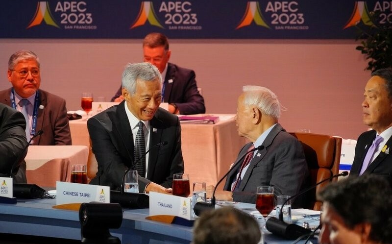 張忠謀、李顯龍APEC交談熱絡 台星明雙邊會談 | 政治 | Newtalk新聞