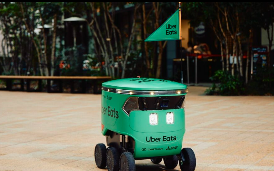 全球第二！日本Uber Eats推機器人外送 東京3月「上路」 | 生活 | Newtalk新聞