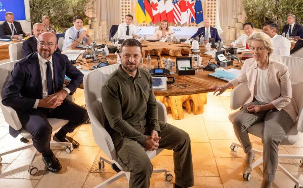 讓侵略者付出代價！G7同意用俄被凍結資產獲利供烏克蘭1.6兆貸款 | 國際 | Newtalk新聞