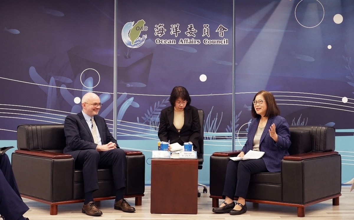 谷立言訪管碧玲 盼就海洋議題深化台美夥伴關係 | 政治 | Newtalk新聞