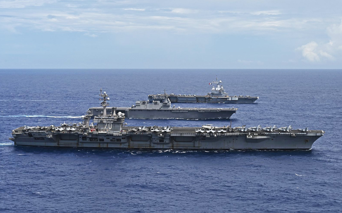 法美日「太平洋斯特勒2025」軍演 3航艦壯觀併航 | 國際 | Newtalk新聞
