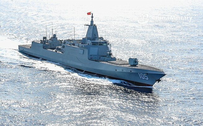 (影) 連射2次 不告知! 中國055紐澳中央海域實彈射擊 挑釁行為引國際側目 | 國際 | Newtalk新聞