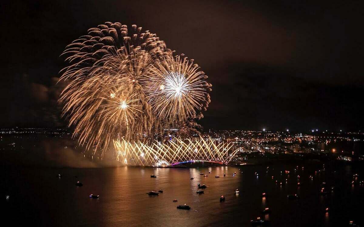 史奴比回來了！澎湖海上花火節無人機秀「即日起復飛」 | 旅遊 | Newtalk新聞