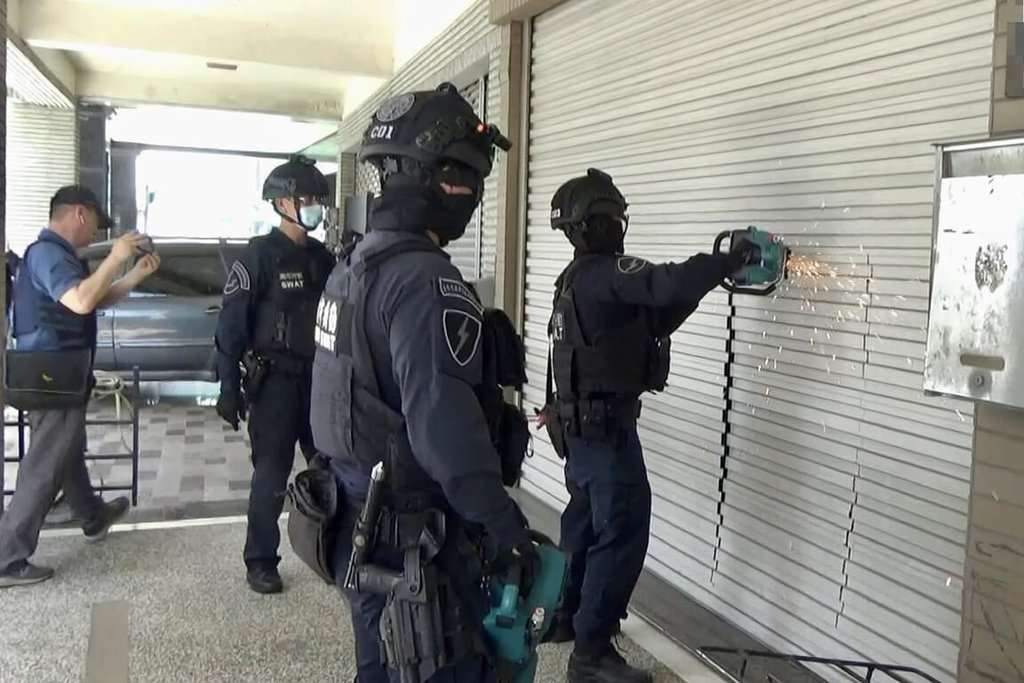 台南查獲弘仁會暴力詐欺集團 逮12人送辦 | 社會 | Newtalk新聞