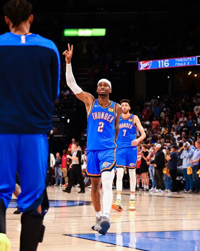 NBA亞歷山大轟38分 雷霆橫掃灰熊晉級第2輪 | 體育 | Newtalk新聞