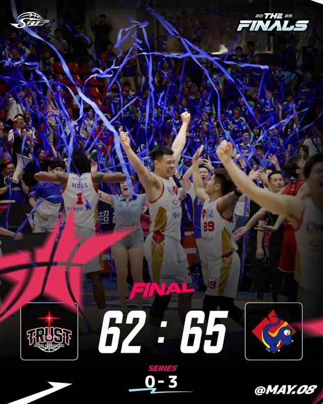 SBL裕隆橫掃台銀 締造隊史第2度3連霸 | 體育 | Newtalk新聞