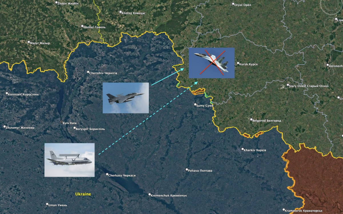 史上頭一遭！烏軍F-16擊落25億俄Su-35 瑞典 「這機」幫忙超視距打下...... | Newtalk討論區