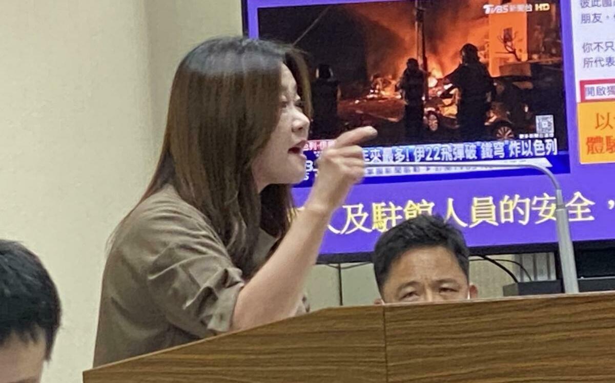 外交部小編po到以色列「茂顯王」 馬文君槓林佳龍怒拍桌罵「可恥」 | 政治 | Newtalk新聞