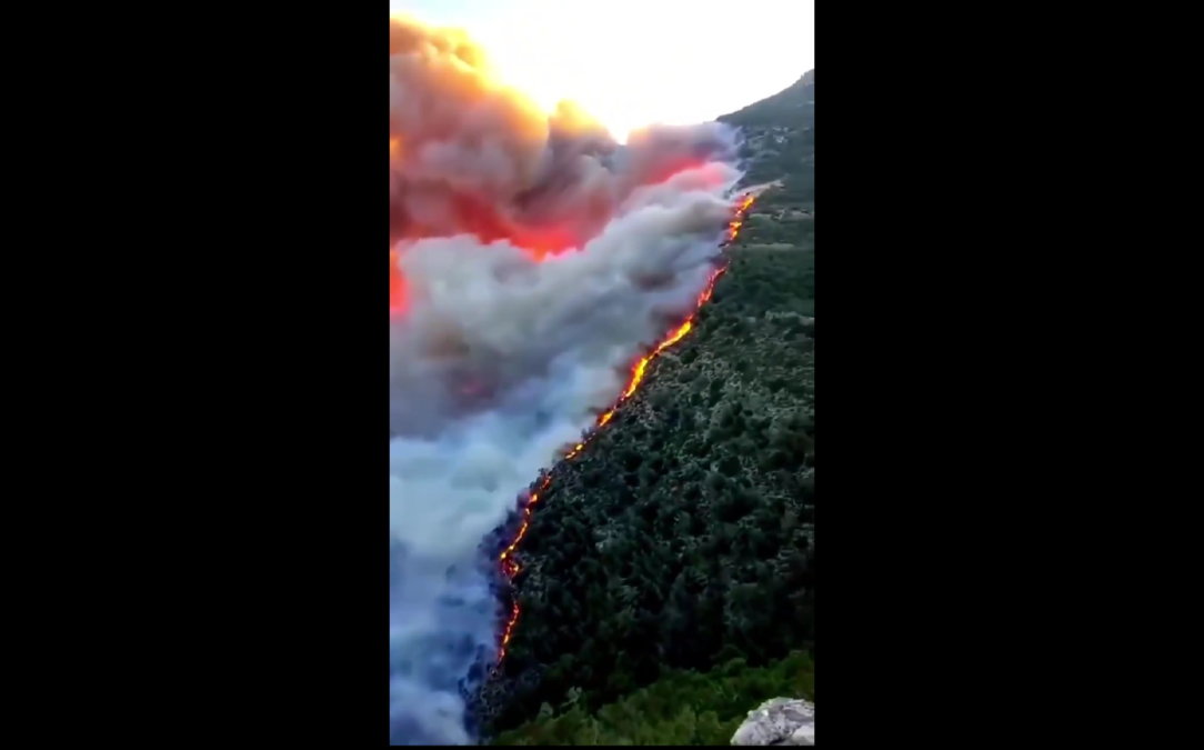 末日景象！敘利亞野火失控20公里濃煙吞噬 數千人逃亡 土耳其觀光勝地也陷火劫 | 環保 | Newtalk新聞
