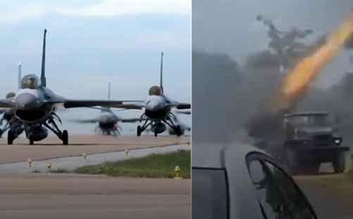 (影) 泰柬開戰了！泰6架F-16轟柬2基地 柬射9M22U高爆火箭彈、加油站大爆炸 | 國際 | Newtalk新聞