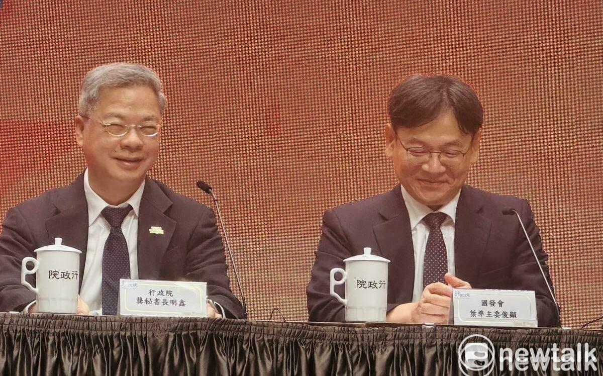 「財經雙箭頭」龔明鑫、葉俊顯現身！卓榮泰笑可辯論：經濟議題更周延 | 政治 | Newtalk新聞