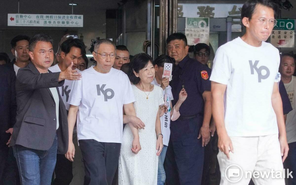 陳佩琪怨每天半夜查勤害柯文哲睡不好 高檢署：電子腳鐐曾4次告警 | 政治 | Newtalk新聞