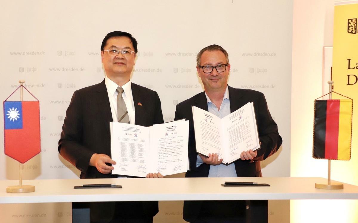 半導體牽起城市友誼登上德媒！ 高雄攜手德勒斯登簽署城市MOU | 政治 | Newtalk新聞
