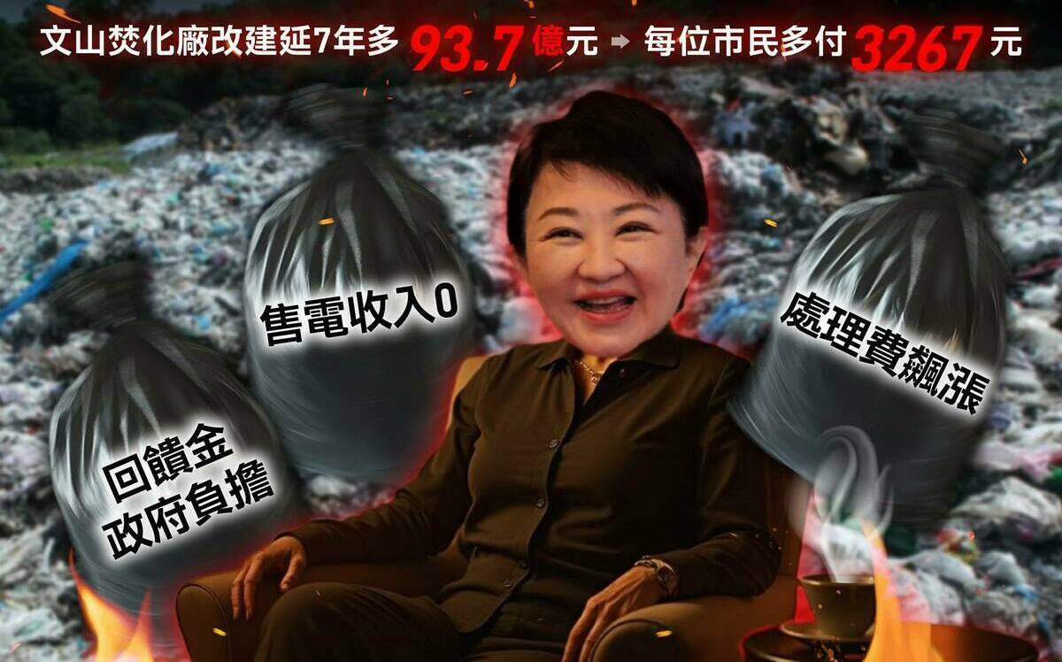 台中垃圾山爭議燒！每位市民多付3267元 民進黨：盧秀燕只顧北上作秀 | 政治 | Newtalk新聞