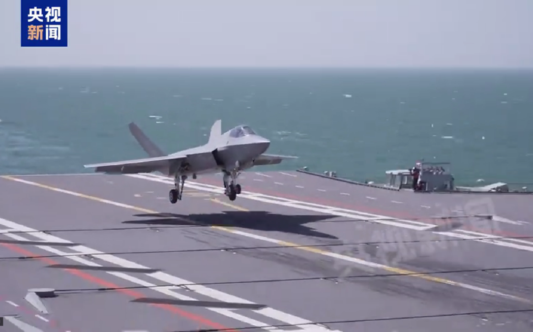 (影) 中航母再突破 ! 福建艦首次完成殲-15T、殲-35與空警-600全彈射起降 | 中國 | Newtalk新聞