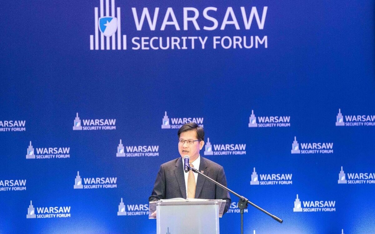 台歐安全密不可分！林佳龍「華沙安全論壇」演說籲：再造全球民主供應鏈 | 政治 | Newtalk新聞