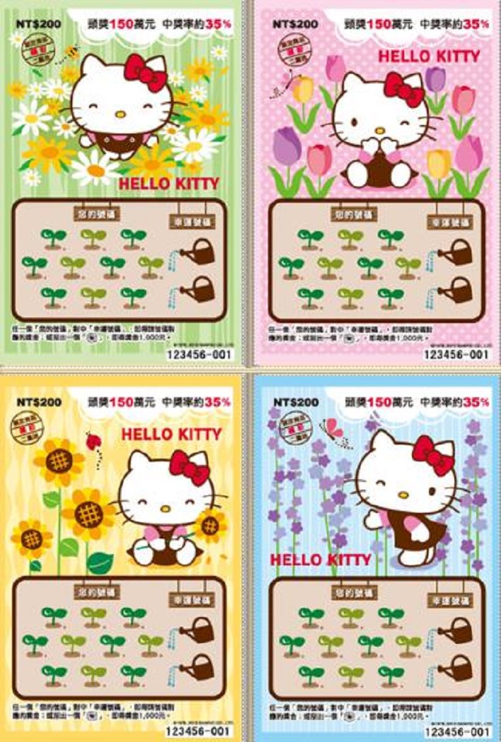 卡哇吚「Hello Kitty」刮刮樂又來嘍 頭獎獎金150萬元 | 生活 | Newtalk新聞